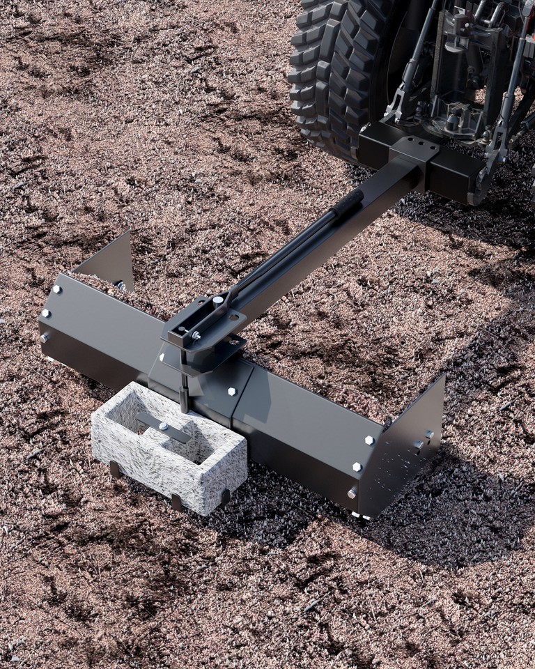 42" Tow-Behind Box Blade Scraper Yard Garden ATV UTV Tractor Mower ...