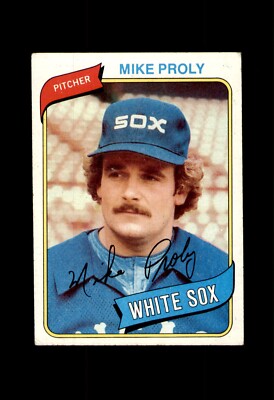 1980 TOPPS BASEBALL #399 MIKE PROLY | eBay