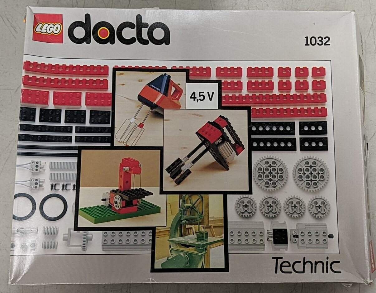 Lego Dacta 1032 Technic Vintage Complete 1990 | eBay