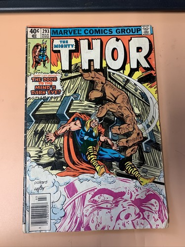 Mighty Thor #293 | Marvel 1980 1st cameo appearance of Vidar, half ...