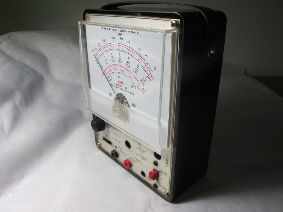 Electronic Measurements Corp (EMC) Model 109 Multimeter unit (NOS ...