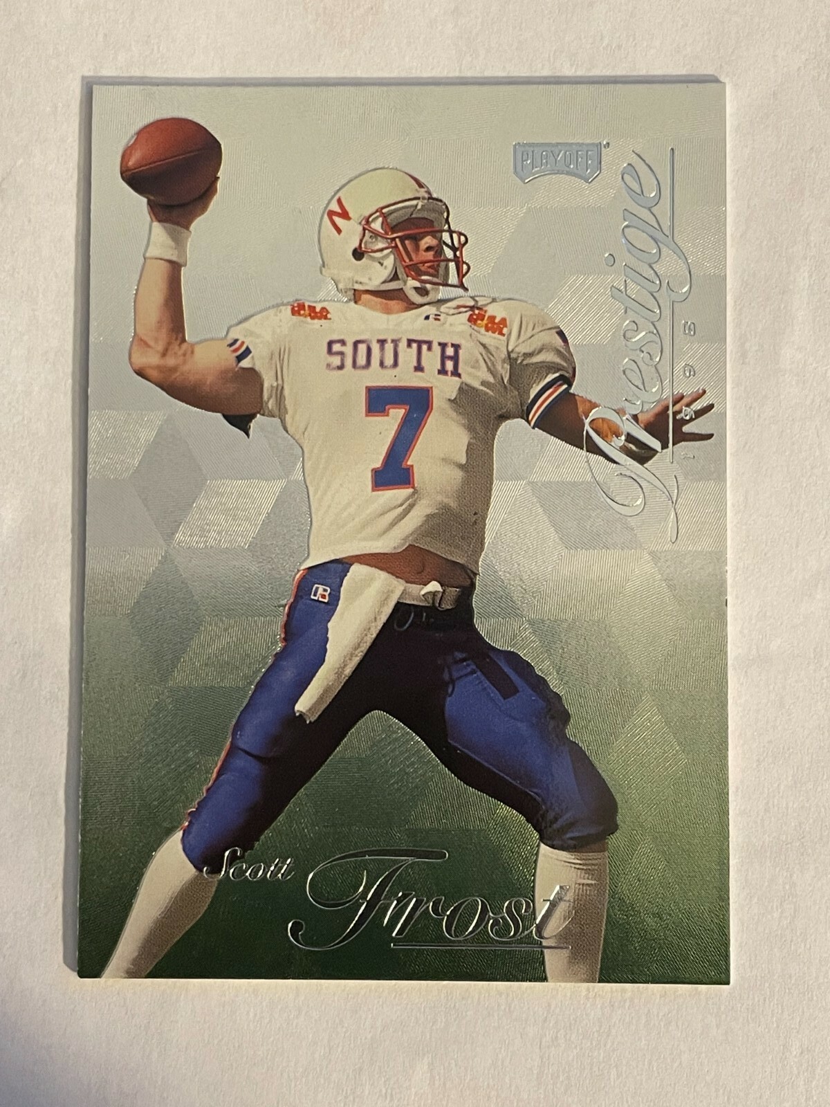 1998 Playoff Prestige SSD Hobby Scott Frost #187 Rookie RARE Nebraska ...
