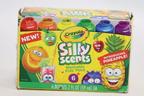 Crayola - Silly Scents 6 count Washable Kids Paint | eBay