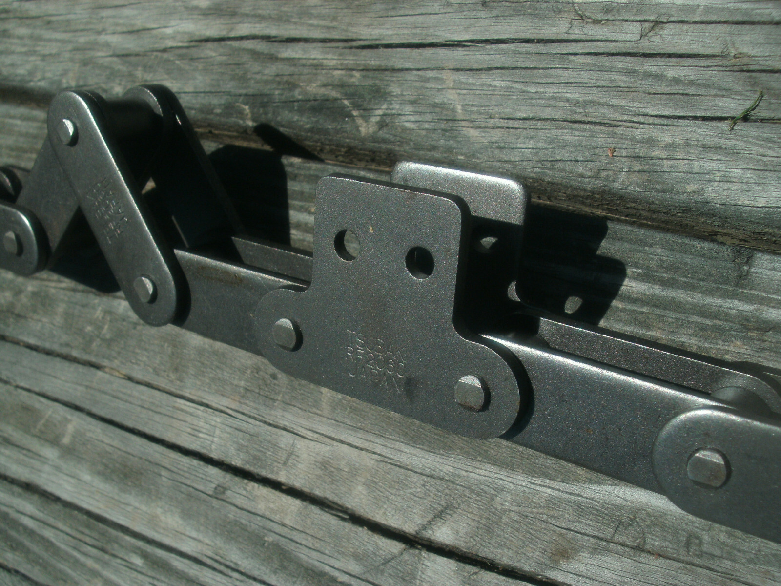 TSUBAKI RF2060 DOUBLE PITCH ROLLER CHAIN W/SK-2 LINKS 42" CENTER 208 ...