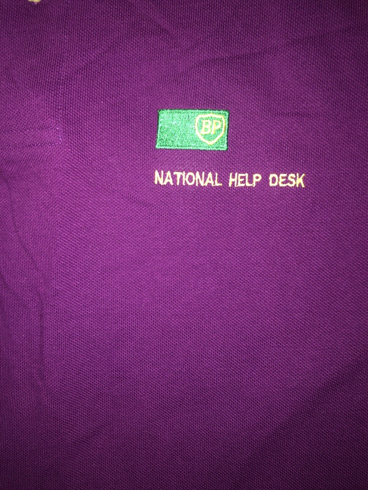Vintage Outer Banks BP National Help Desk Polo Made i… - Gem
