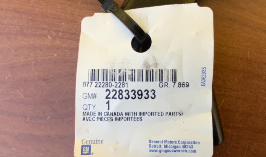 New OEM GM Frame-Bumper Bracket Right 22833933 | eBay