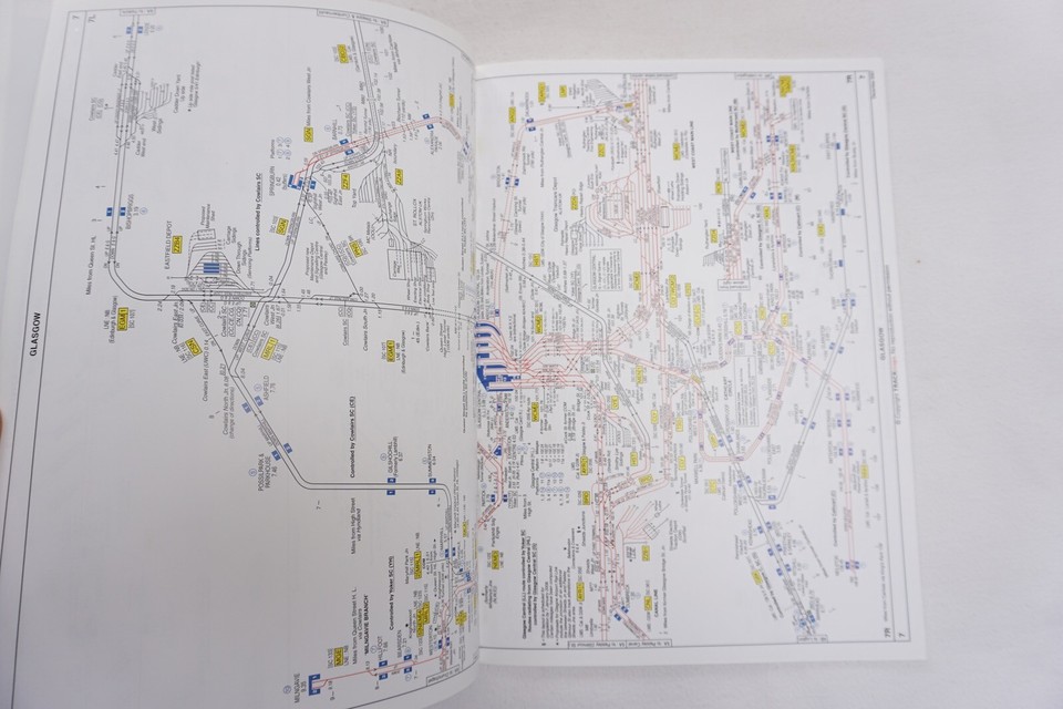 2007 Railway Track Diagrams Book No. 1 Scotland Isle Man Quail Map ...