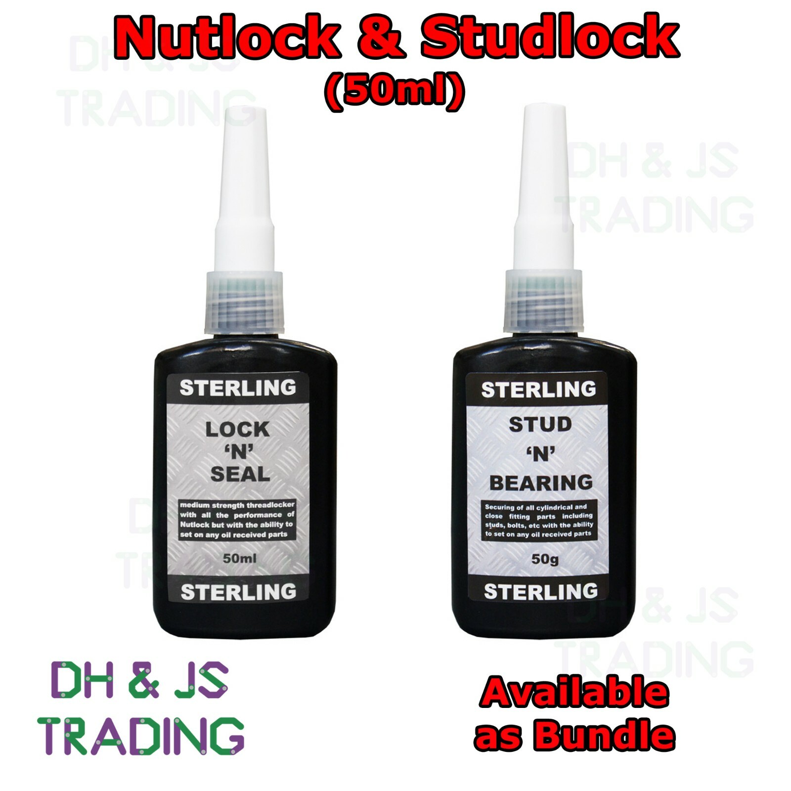 50ML Threadlock Nutlock Studlock Thread LockSealer Luctite Bond It Lock n Seal | eBay UK