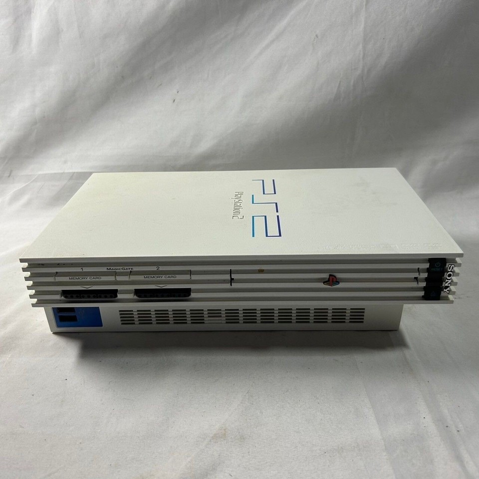 Sony PS2 PlayStation 2 White Japanese NTSC-J SCPH-55000 4948872410342 ...
