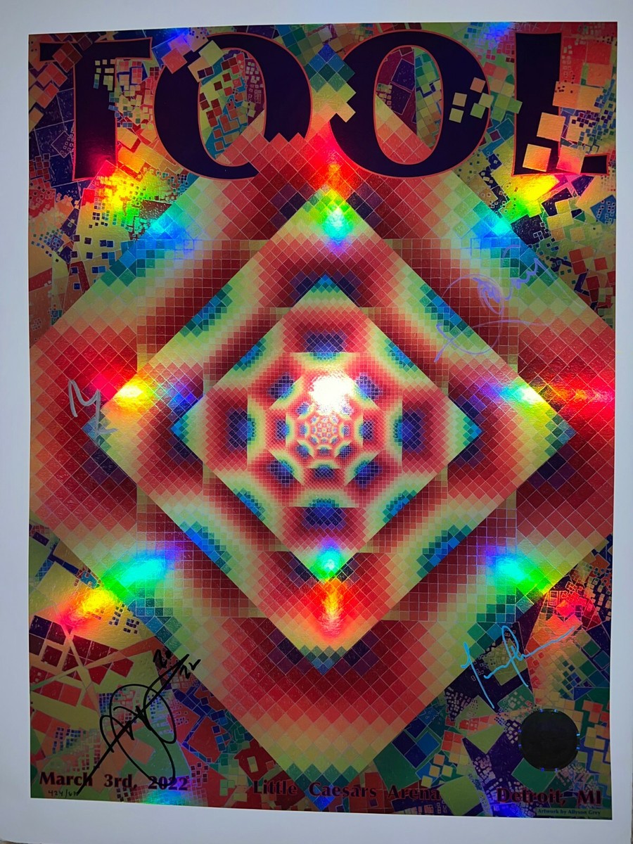 Allyson Grey Schilderijen Illusionaries Presents Entheon: A Sanctuary