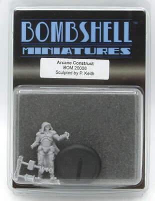 Bombshell BOM20008 Arcane Construct (Fantasy) Magical Robot Golem Miniature | eBay