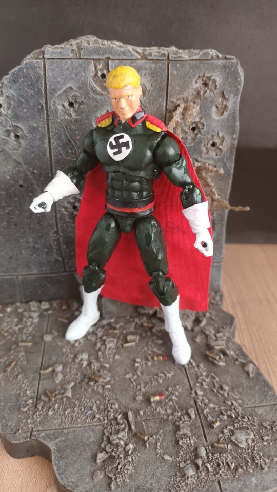 3.75" 1:18 Custom Action Figure Captain Nazi MARVEL UNIVERSE SCALE | eBay