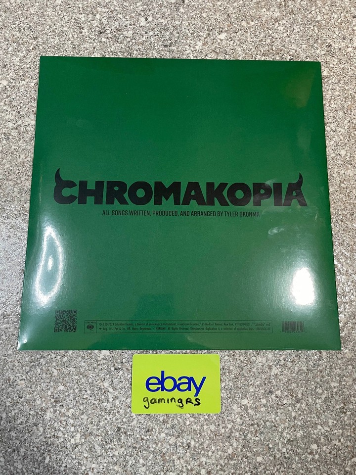 Tyler, the Creator Chromakopia Test Pressing Random #10K Choice 🟢SHIPS ...