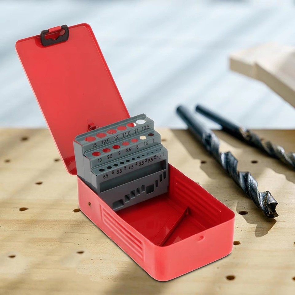 Drill Bit Case Drill Bit Case Empty Drill Bit Index Box G4I82667 | eBay ...