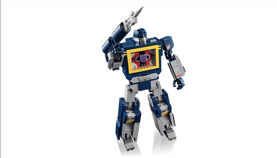 LEGO Icons 10358 Transformers Soundwave Robot Figure NIB Sealed 1505 ...