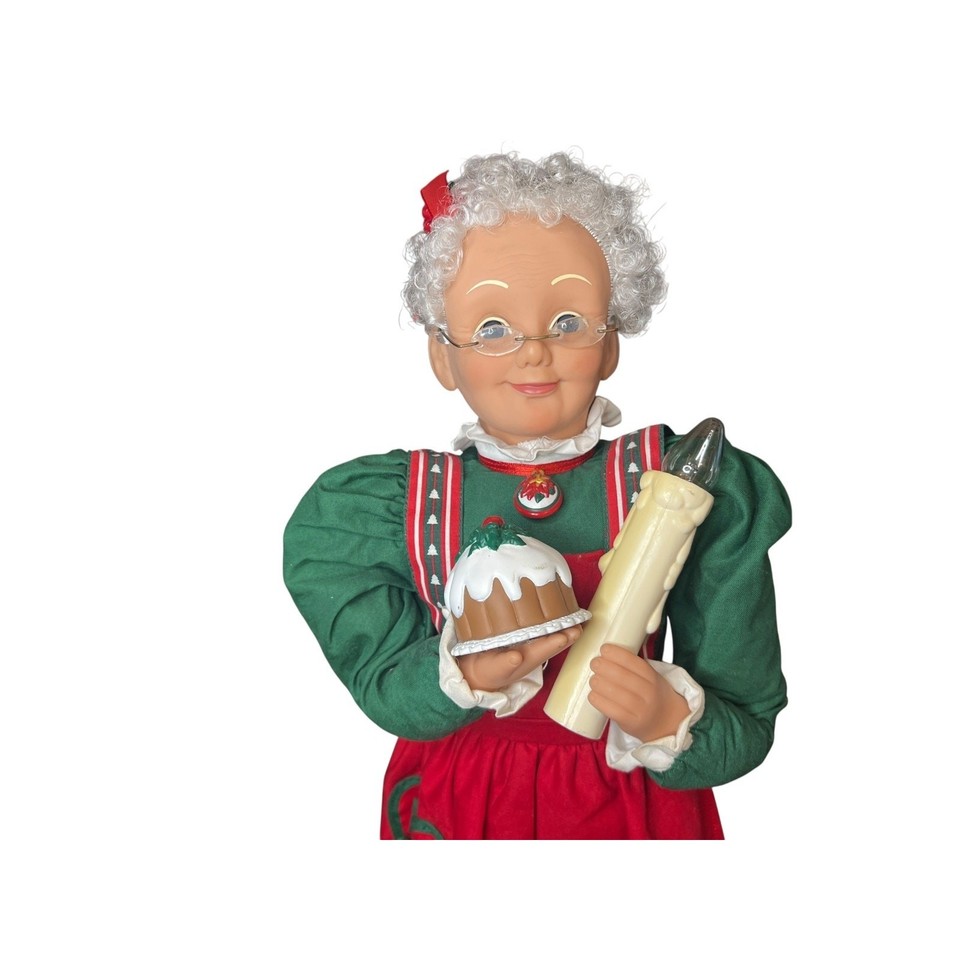 Christmas Holiday Creations Motion Animated Illuminated Mrs. Claus 24 ...