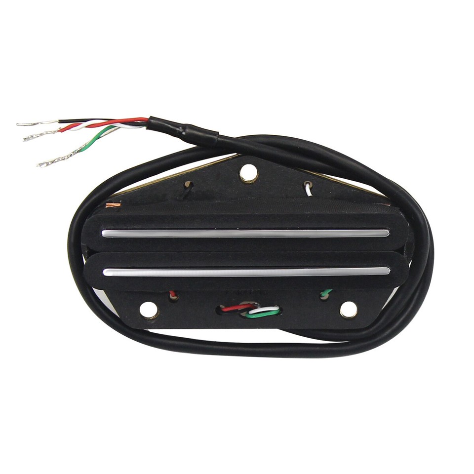 FLEOR Alnico 5 Dual Rails Pickup Humbucker Bridge Pickup fit for TL ...