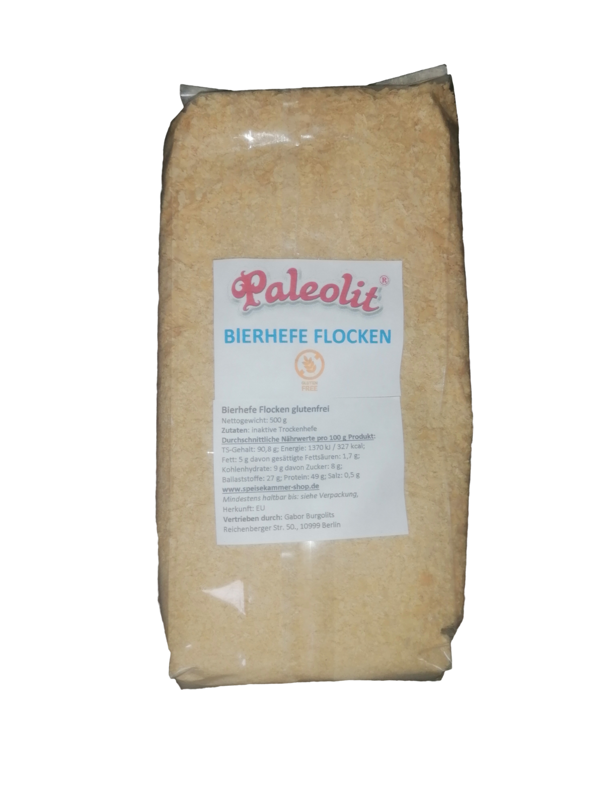 2 x 500g Hefeflocken Vegan Glutenfrei Bierhefe Flocken ...
