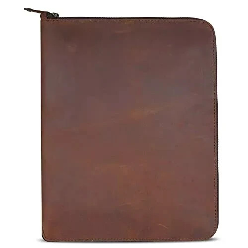 Heavy Duty Full Grain Leather Journal Cover 8.5 X 11 In. Refillable ...