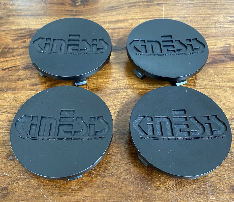 Kinesis Center Cap Set Wheels Gray Silver Black | K58 K28 K19 K59 ...