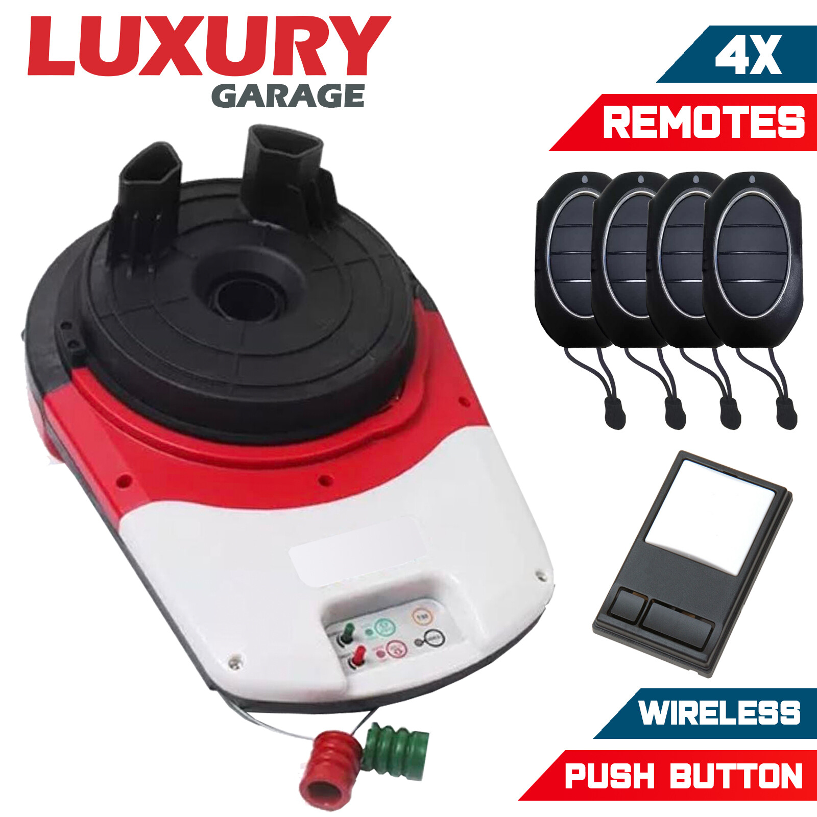 RITROX Automatic Roller/Rolling Garage/Door Opener Motor 4x Remote ...