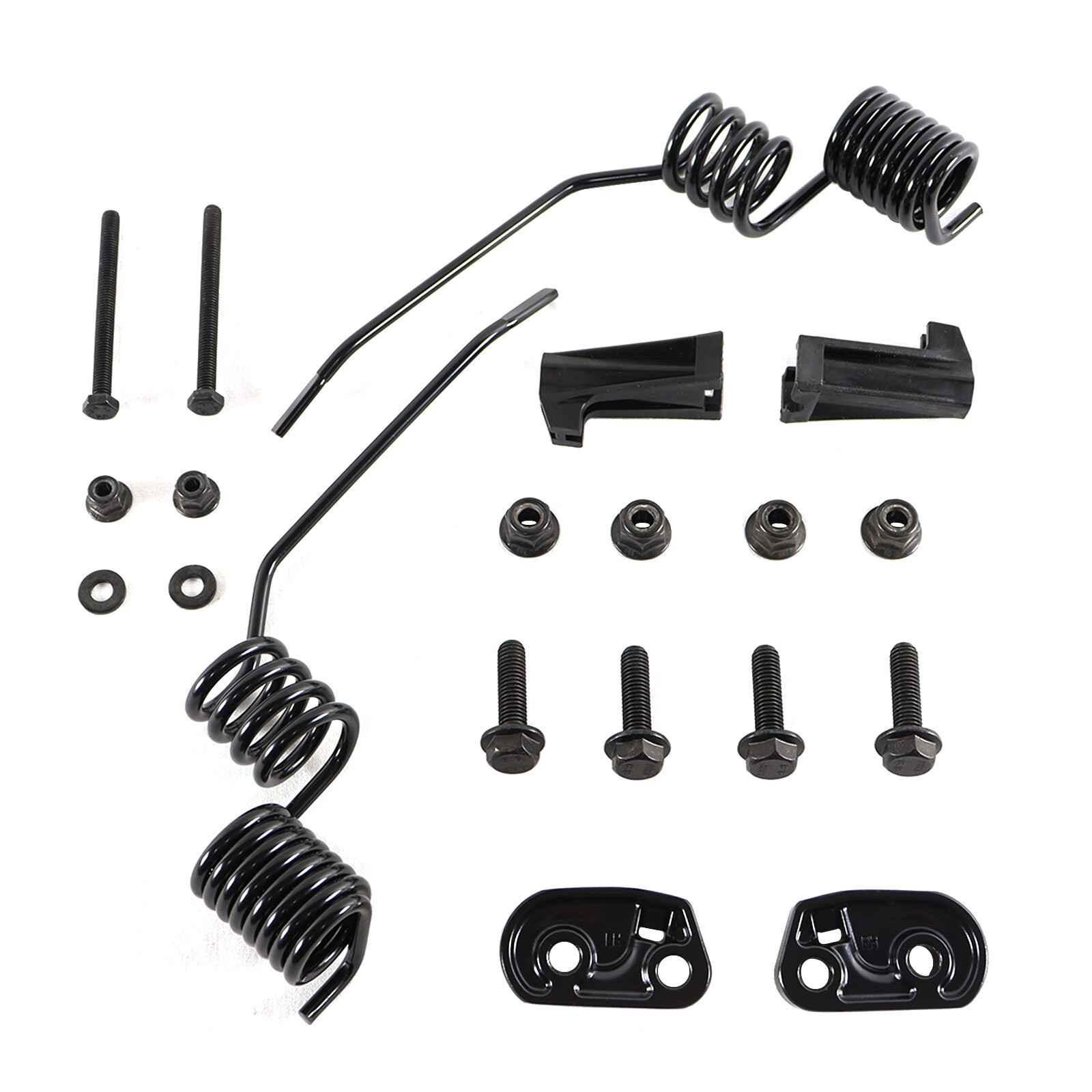 Spring Style Rail Mount Ice Scratchers Black Fit Ski-Doo Replaces ...