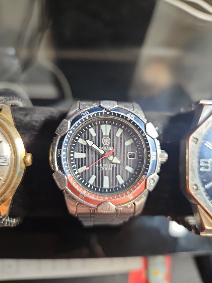 Lot Of 4 Mens Watches, Yamaha 200m diver, Antique Timex, U.S. Polo. | eBay