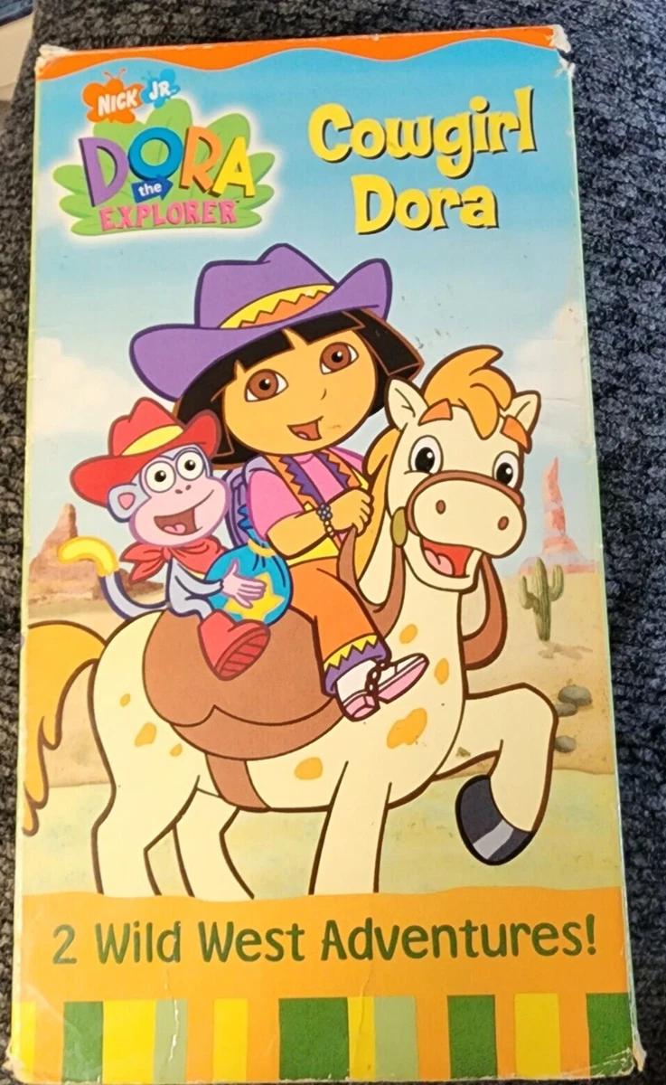Dora The Explorer Cowgirl Dora Vhs