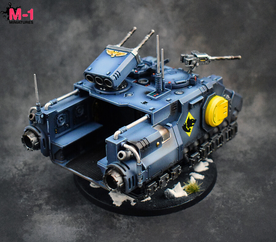 Warhammer 40k Space Wolves Primaris Impulsor M1 painted | eBay