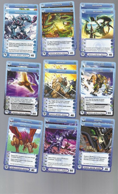 Lot of 18 Chaotic creature cards Overworld. Lot #208 | eBay