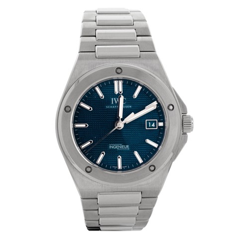 IWC Ingenieur Automatic 40 Stainless Steel Green Dial IW328903 Full Set ...
