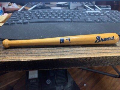 Atlanta Braves MLB 1991 Mini Wooden Baseball Bat 10 inch NL Champions ...