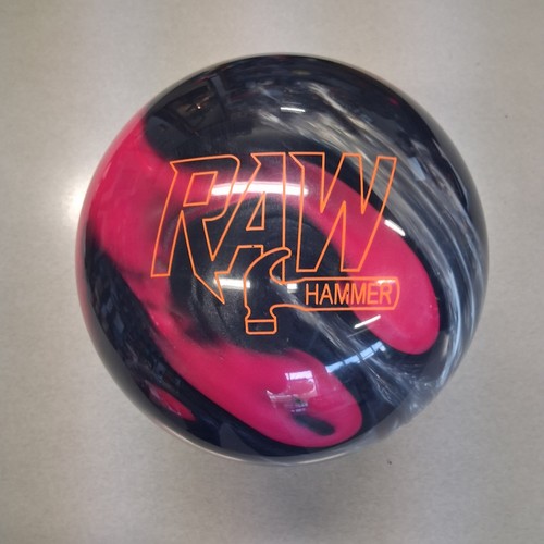 Hammer Raw Pearl Purple/Pink/Silver bowling ball 14 LB new in box | eBay