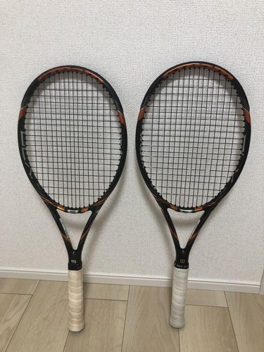 Nishikori Kei Wilson Steam 95 Limited G3 Set Of 2 Hard Racket | eBay
