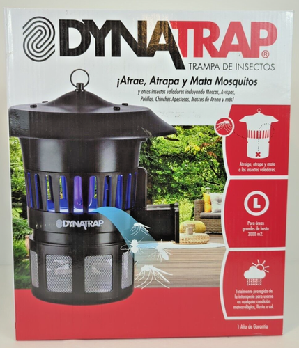 DynaTrap DT1100 Insect Trap 1/2 Acre Coverage Black Outdoor UV Ray ...