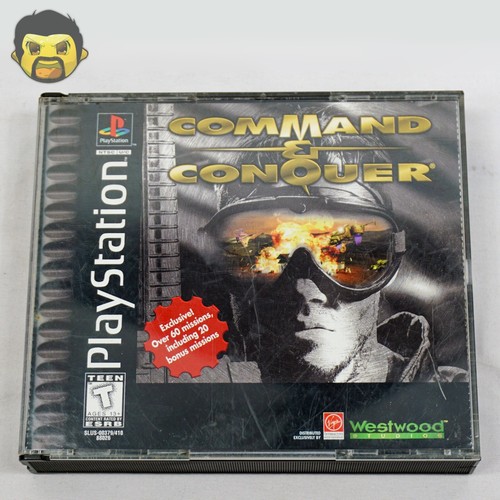 Command and Conquer PS1 CIB (Sony PlayStation 1, 1995) Complete with ...