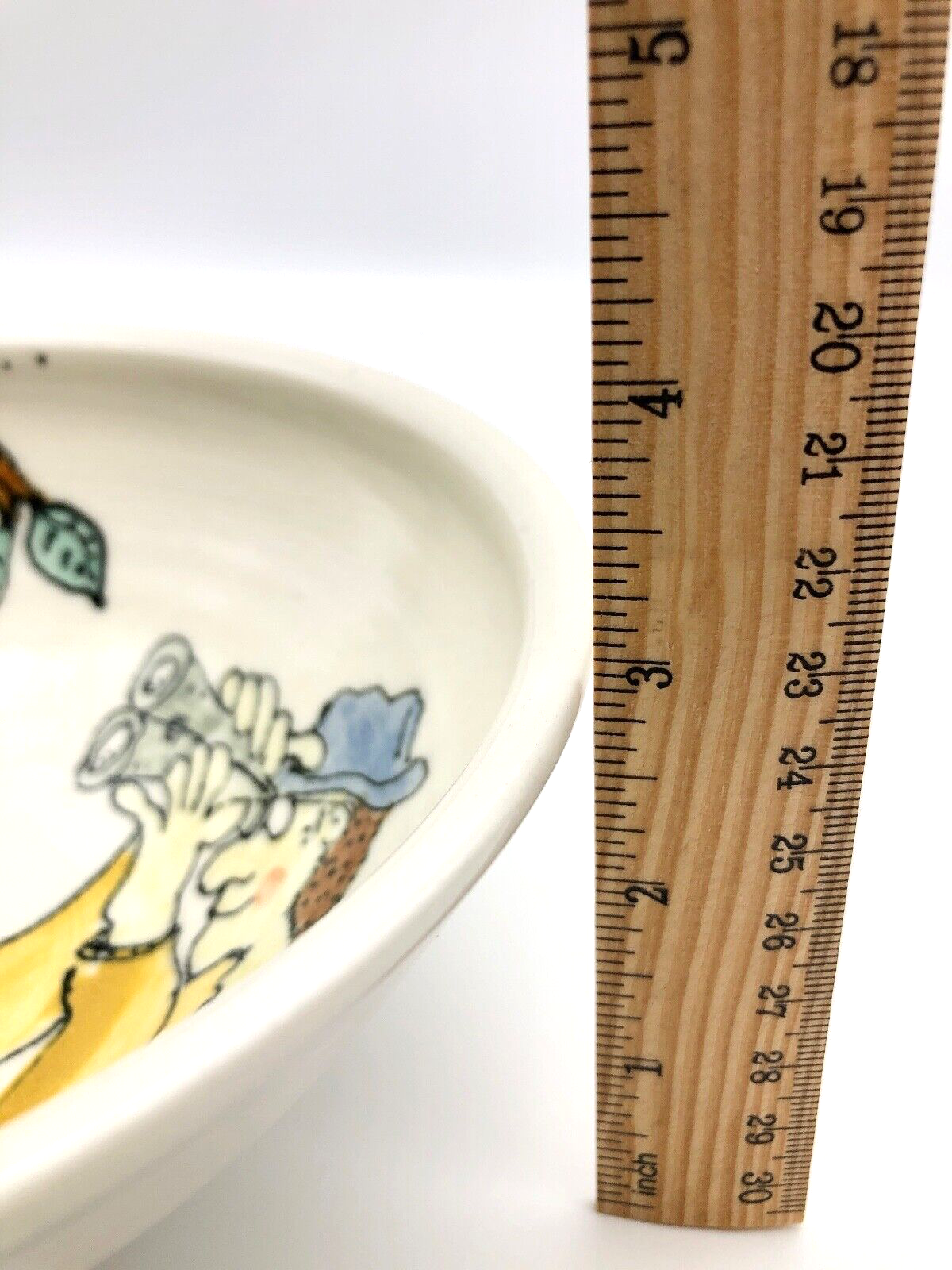 Danyel Dean Pottery Bowl Ceramic Signed Bird Watcher Vintage | eBay