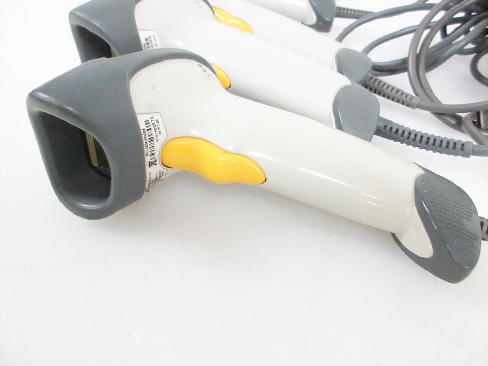 LOT OF SIX SYMBOL LS2208-SR20285 1D LASER BARCODE POS SCANNER + USB ...