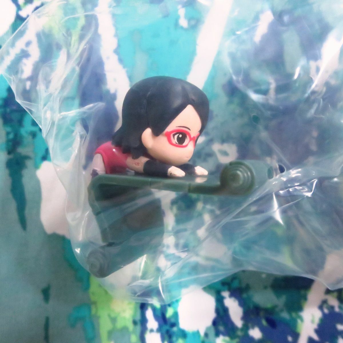 Boruto / Naruto Ramen Stopper Mini Figure - Uchiha Sarada | eBay