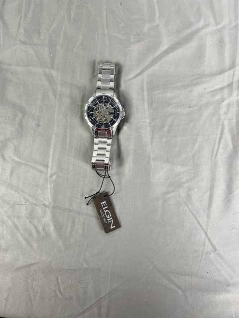 Elgin FG8030 Men's Skeleton Watch for sale online | eBay