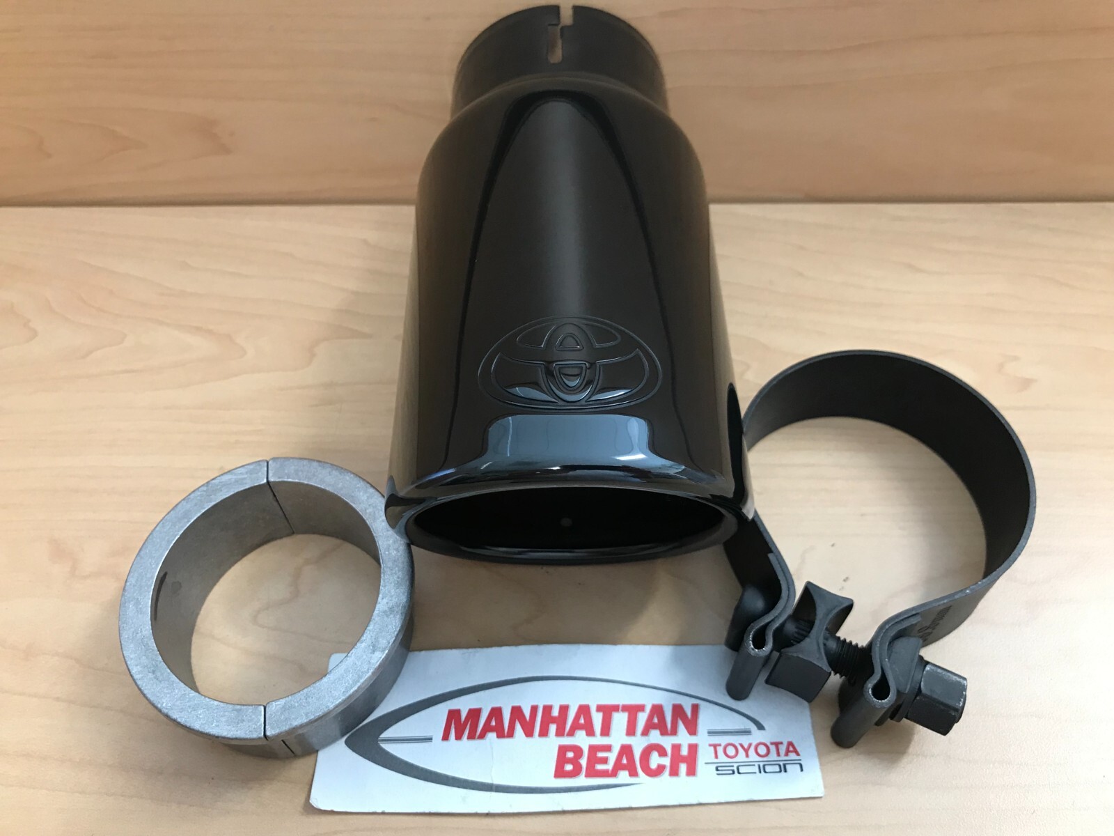 2010-2024 4RUNNER BLACK CHROME EXHAUST TIP GENUINE TOYOTA ACCESSORY! | eBay