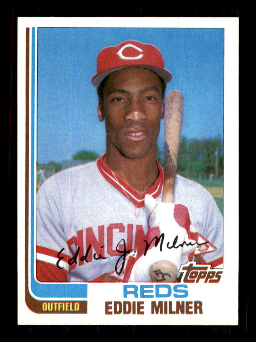 1982 Baseball 1982 Topps Traded Eddie Milner Cincinnati Reds #72T 1 | eBay