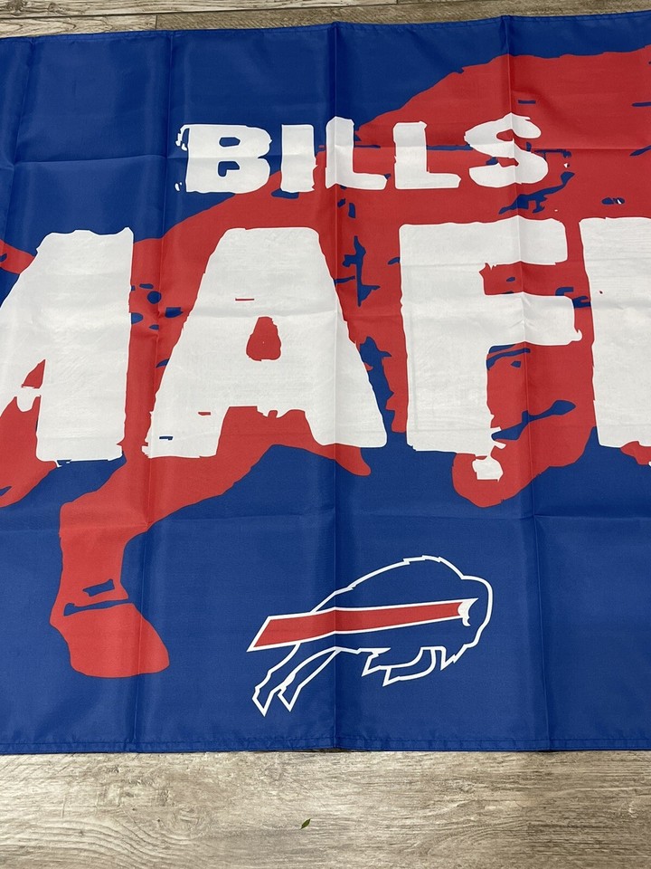 Bills Mafia Flag Buffalo Bills 3X5FT Banner US shipper Playoffs 2022 ...