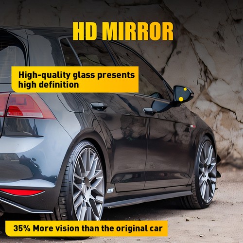 Mirror Glasses Passenger Side Heated for VW H5G0857522B Volkswagen Golf ...