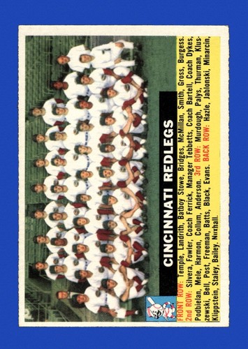 1956 Topps Set-Break # 90 Cincinnati Reds NR-MINT *GMCARDS* | eBay