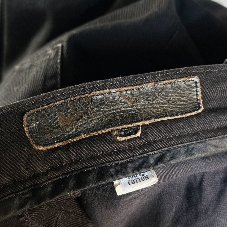 Chrome Hearts 1/1 Special Order Double Cross Patch Repair Fleur Knee ...