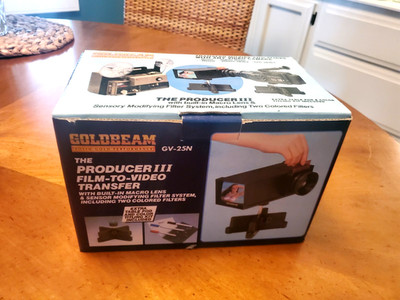 Goldbeam The Producer III Film To Video Transfer GV-25N Open Box | eBay