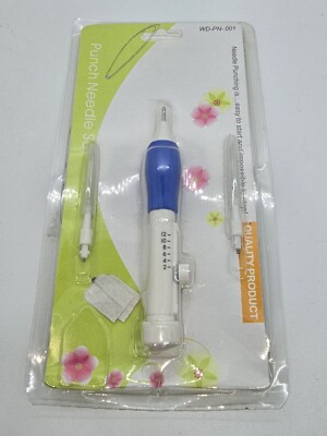 Sew Mate Punch Needle Tool Set Embroidery WD-PN-001 NOS P2 | eBay