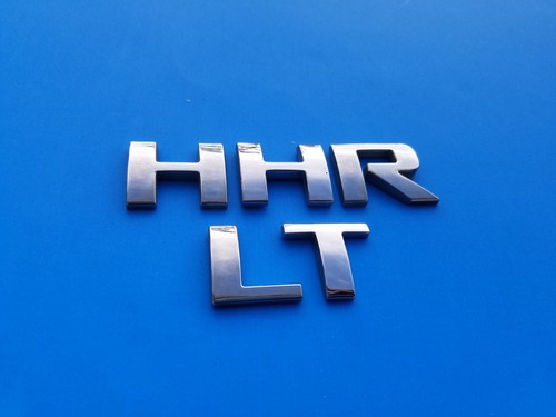 06 07 08 09 10 11 CHEVROLET HHR LT REAR CHROME EMBLEM LOGO BADGE SET ...
