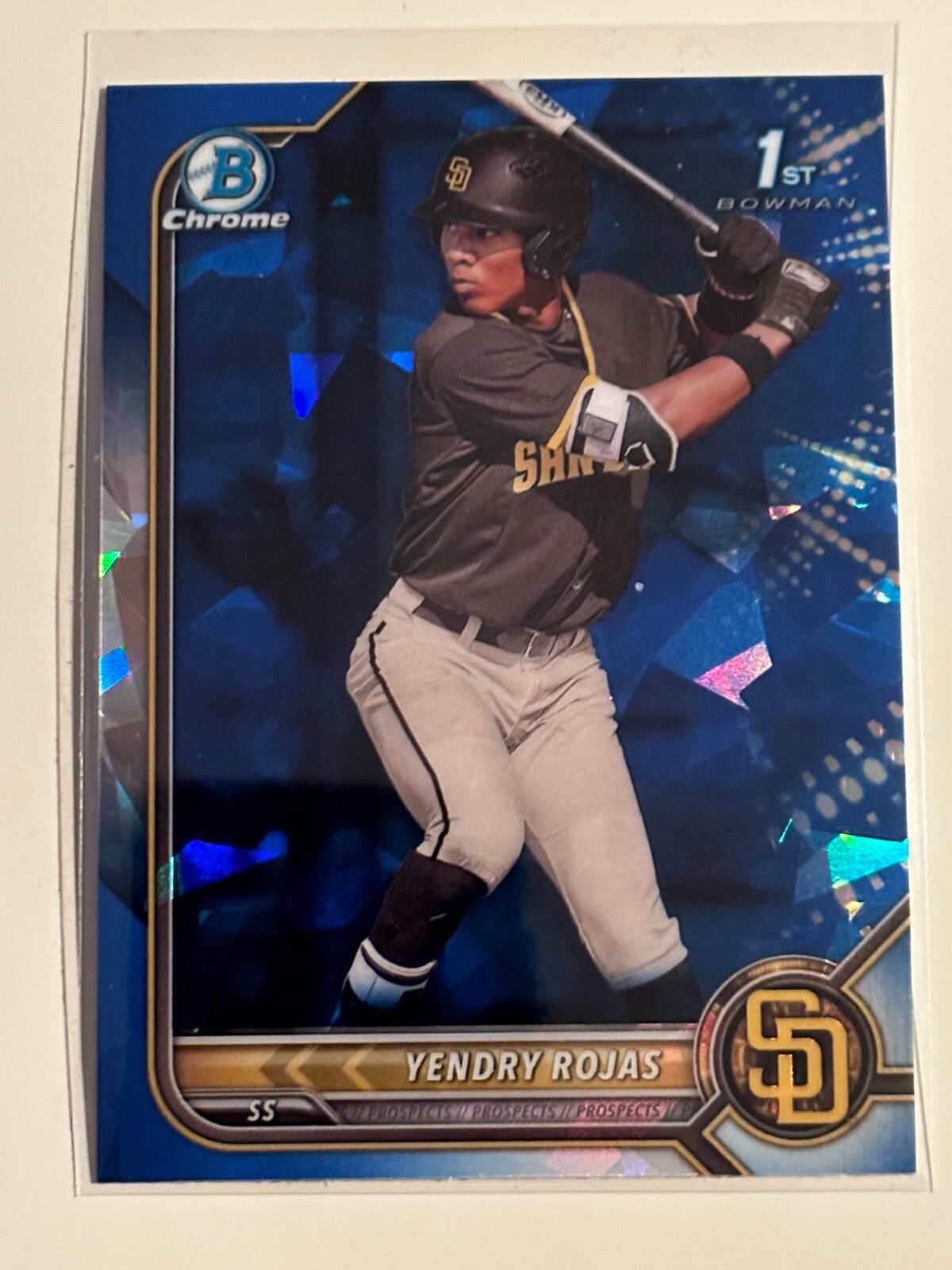 2022 Bowman Chrome Sapphire Edition Yendry Rojas 1st Bowman #BCP-178 ...